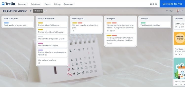 12 Blog Calendar Templates to Help Plan Your Content - EverywhereMarketer