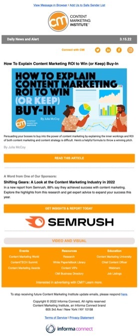 11 Business Newsletter Examples - EverywhereMarketer
