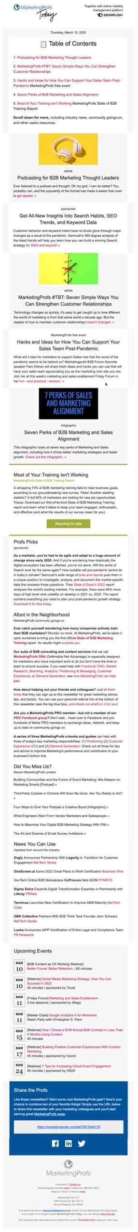 11 Business Newsletter Examples - EverywhereMarketer