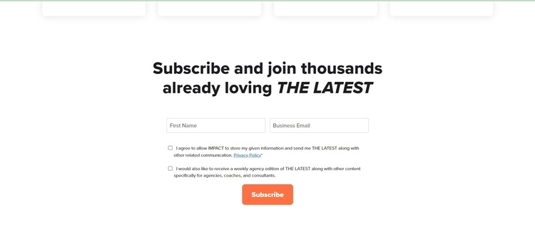50+ Email Sign-Up Examples for Inspiration - EverywhereMarketer