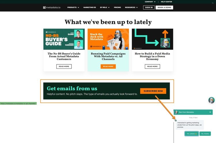 50+ Email Sign-Up Examples for Inspiration - EverywhereMarketer