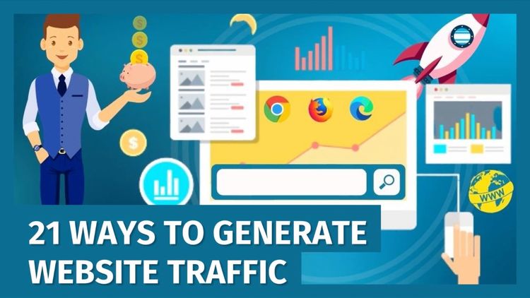 21 Ways to Generate Website Traffic - EverywhereMarketer