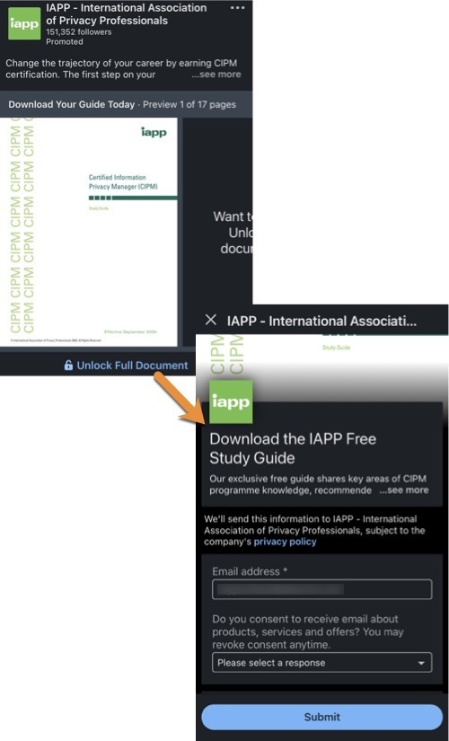 10 LinkedIn Lead Gen Form Examples - EverywhereMarketer