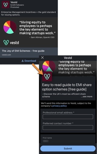 10 LinkedIn Lead Gen Form Examples - EverywhereMarketer